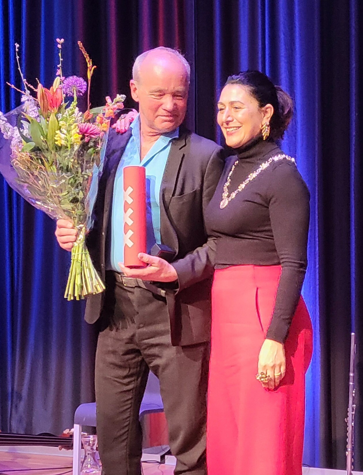 Gemeente Amsterdam: "Cees de Graaff heeft de Andreaspenning 🏅 ontvang ...